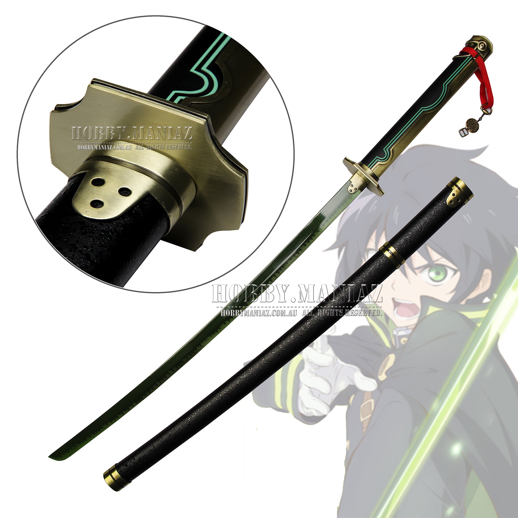 Seraph of the End Yuichiro Hyakuya's Asuramaru Sword | Hobby Maniaz