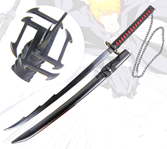Bleach Ichigo Kurosaki Bankai Tensa Zangetsu Sword | Hobby Maniaz